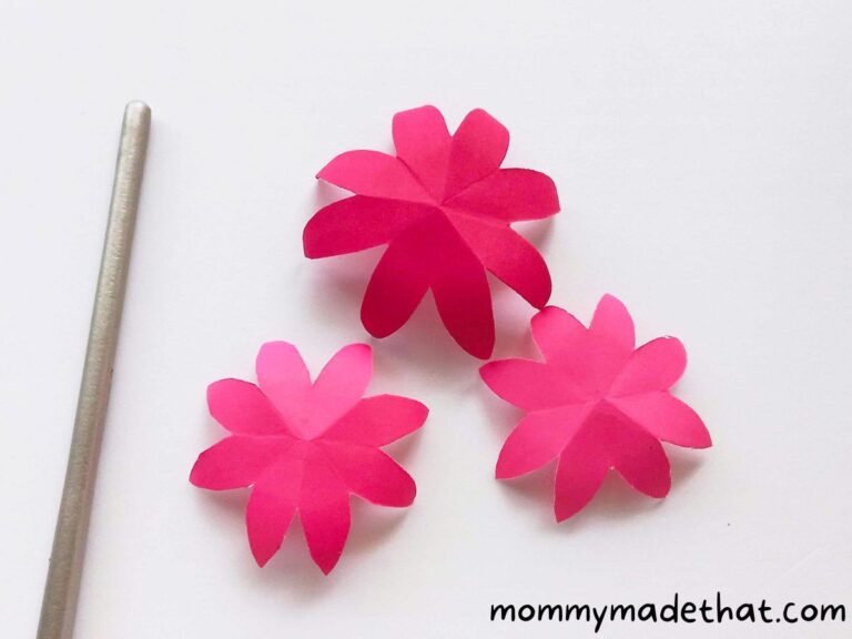Hands Full of Love: Flower Bouquet Craft (With Free Template)