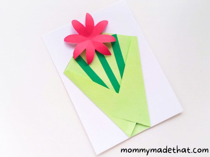 Hands Full of Love: Flower Bouquet Craft (With Free Template)