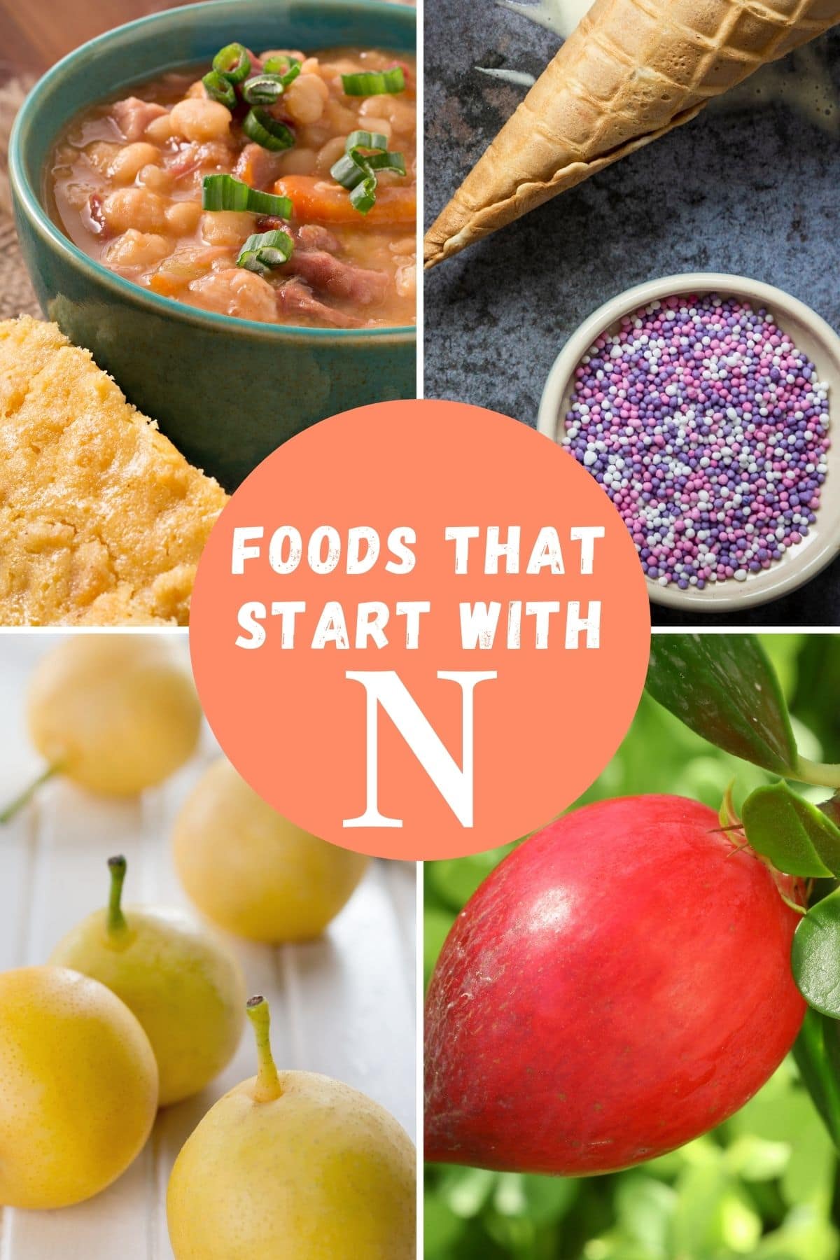 34 Foods that start with N