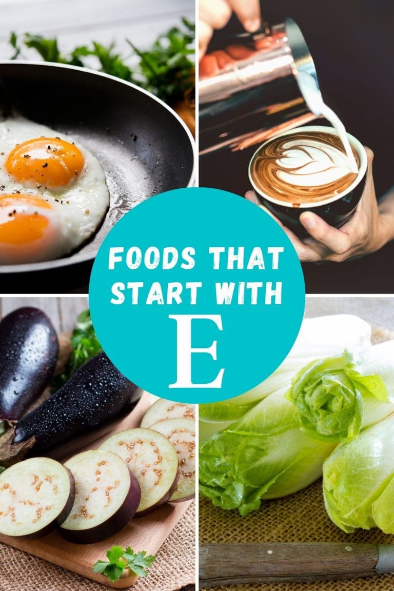 35 Foods that start with E
