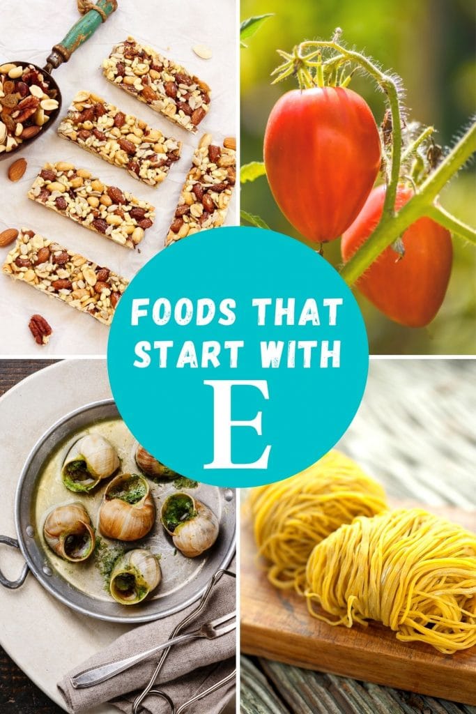 35 Foods that start with E