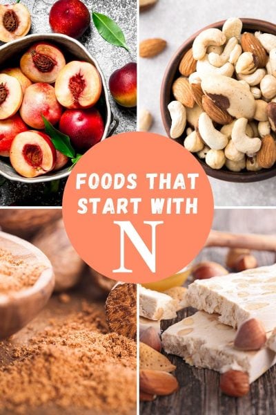 34 Foods that start with N