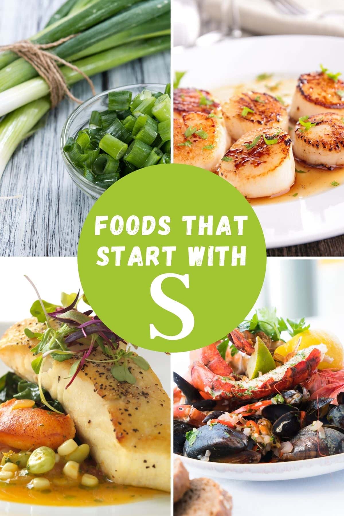 60+ Foods that Start with S