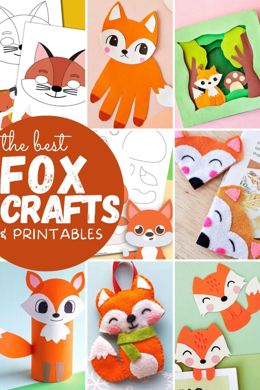 Fox Crafts and Activities (Free Printables!)