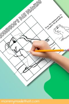 Groundhog Day Drawing Activity