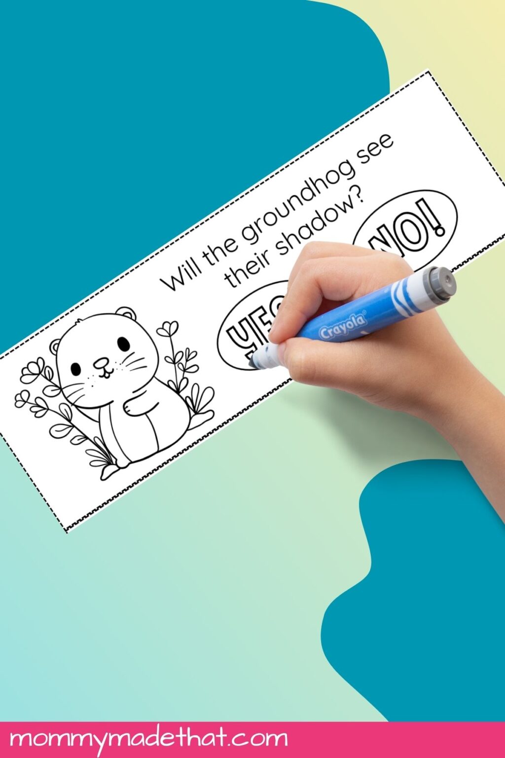 Groundhog Day Prediction & Voting Slips (Free Printable)