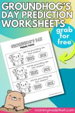 Groundhog Day Prediction & Voting Slips (Free Printable)
