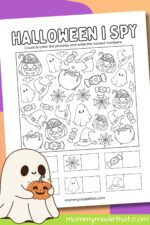Halloween I Spy (Free Printable)