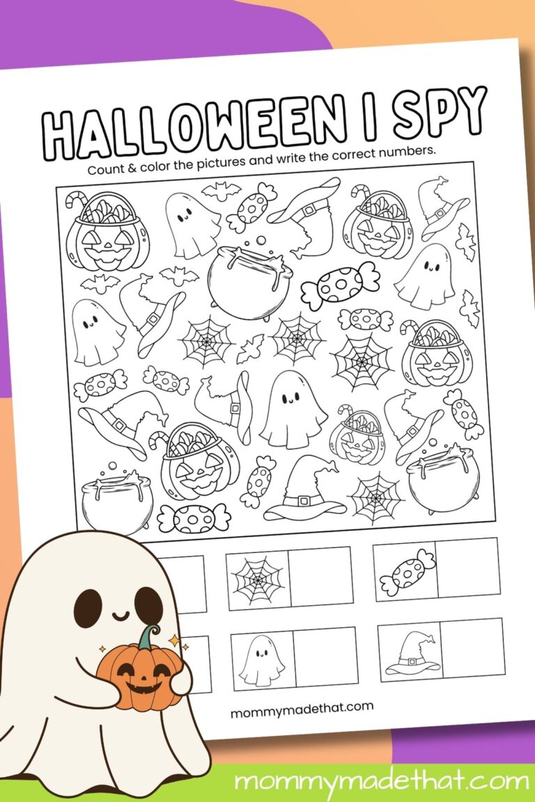 Halloween I Spy (Free Printable)