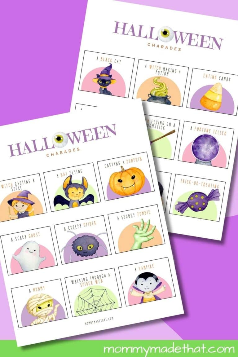 Super Fun Printable Halloween Games