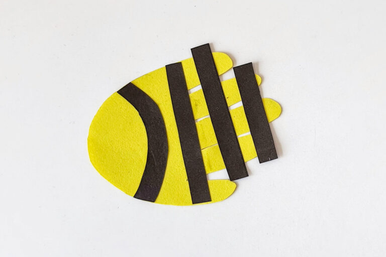Super Cute Handprint Bee Craft
