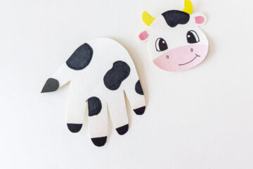 Handprint Cow Craft (Free Printable Template!)