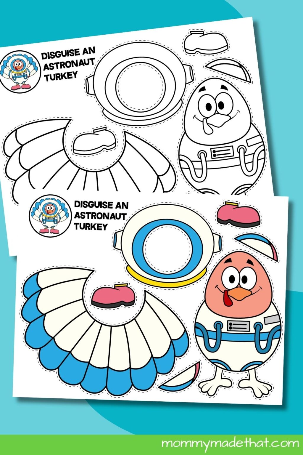 Disguise a Turkey Project (Free Printable Templates + Ideas)