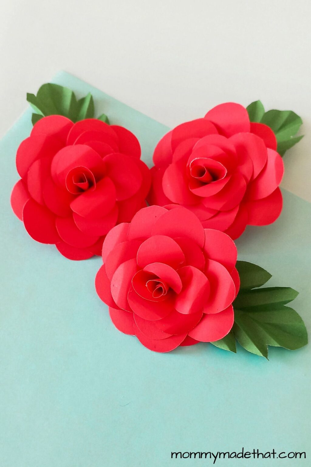 How to Make a Paper Rose (With Free Printable Template)
