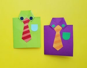 DIY Father's Day Shirt Card