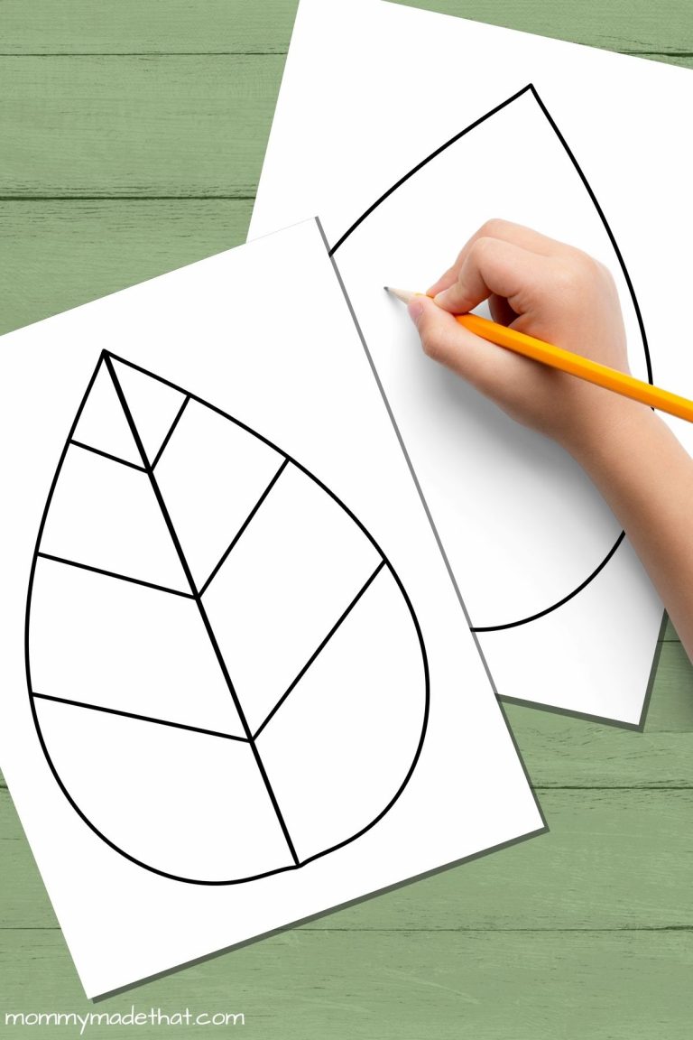 Free Leaf Templates & Outlines: Tons of Printables!!