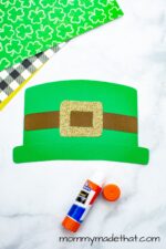Cute Leprechaun Beard Craft (with Free Printable Template)