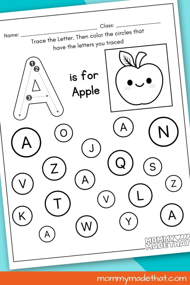 Letter A Worksheets (Lots of Fun Free Printables!)