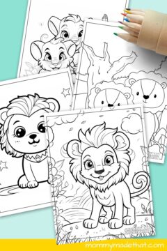Lion Crafts & Activities for Kids