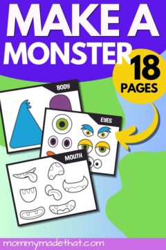 Make a Monster Printable Template