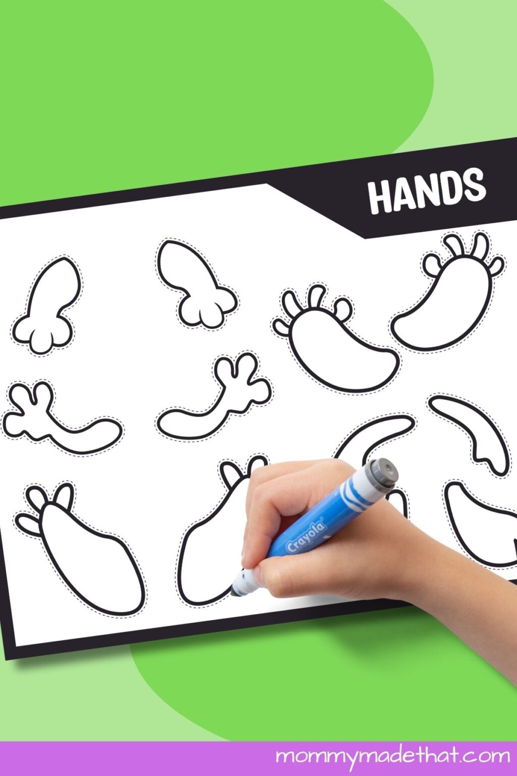 Make a Monster Printable Template