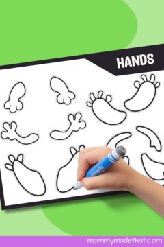 Make a Monster Printable Template