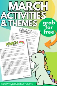 March Themes & Holidays