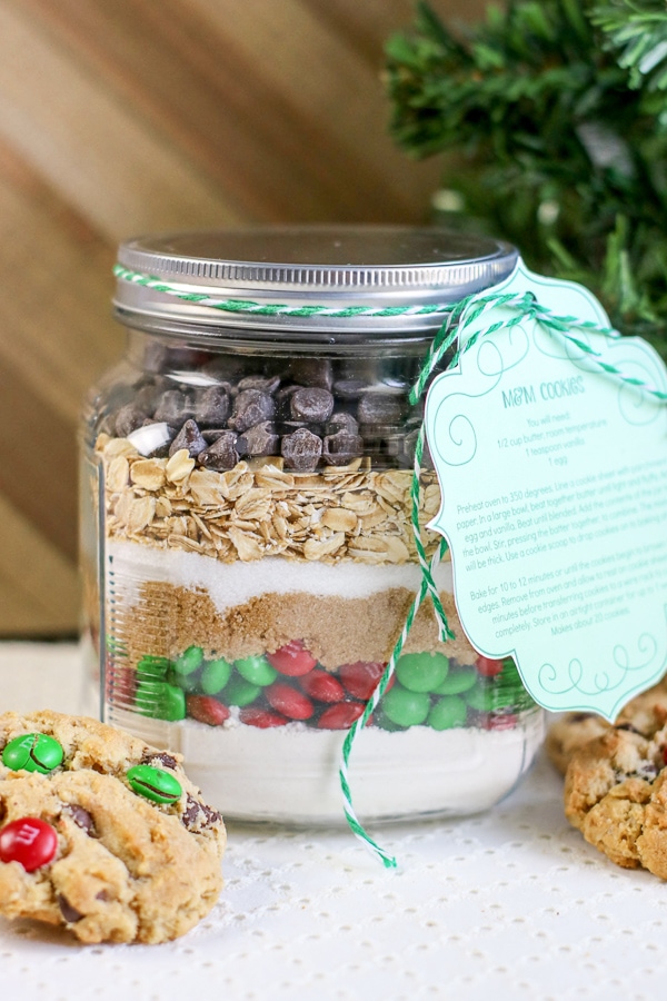 Chocolate Chip Cookies In A Jar Printable Tags