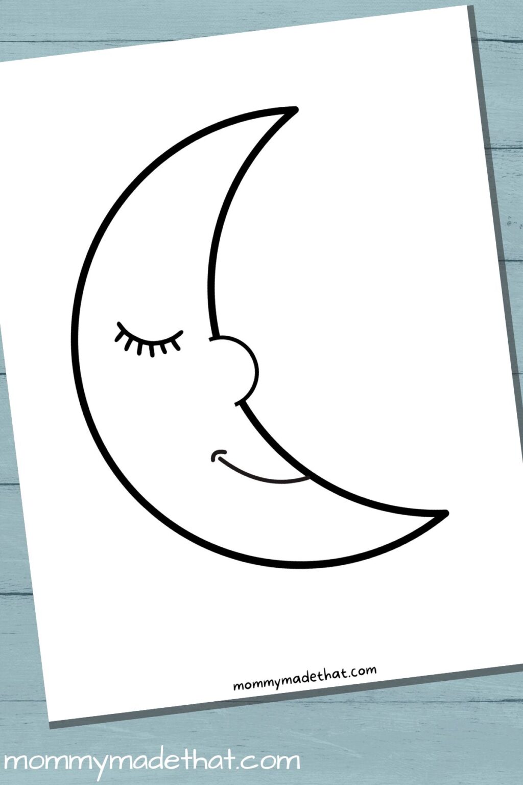 Moon Templates (Lots of Free Printables!)