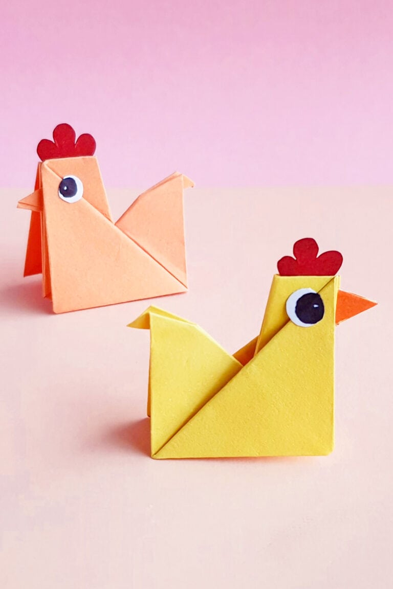 Origami Chicken (Step by Step Tutorial)