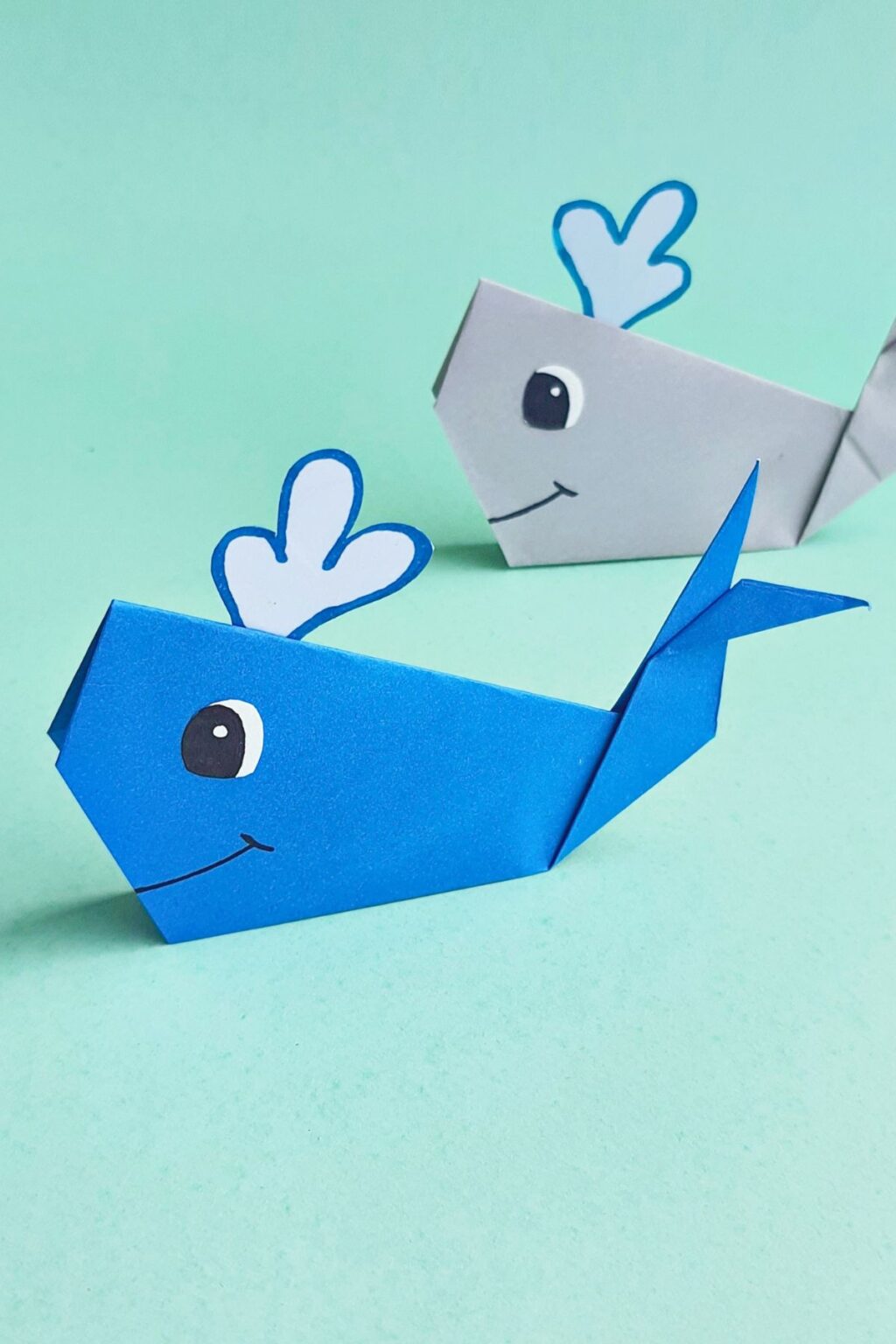 Origami Whale (Making an Easy Paper Whale)