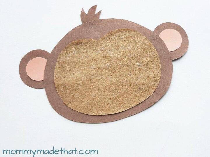 Paper Bag Monkey Puppet (With Free Printable Craft Template)