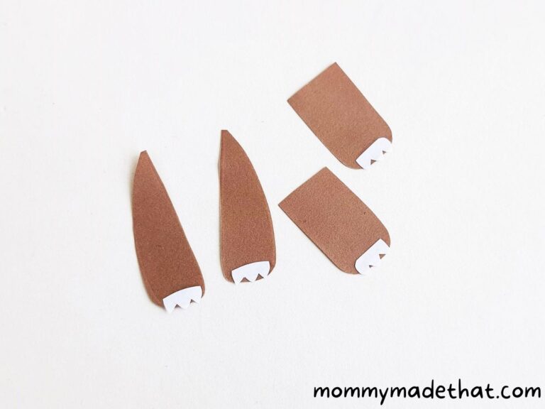 Paper Bag Sloth Craft (Free Printable Template)