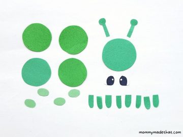 Cute Paper Caterpillar Craft (With Free Template!)