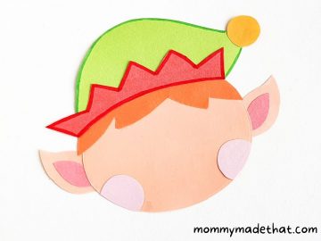 Cute Paper Cup Elf Craft for Kids (Free printable template!)