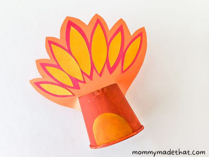 Paper Cup Turkey Craft