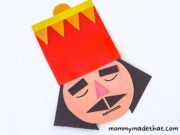 Paper Nutcracker Craft (With Free Template)
