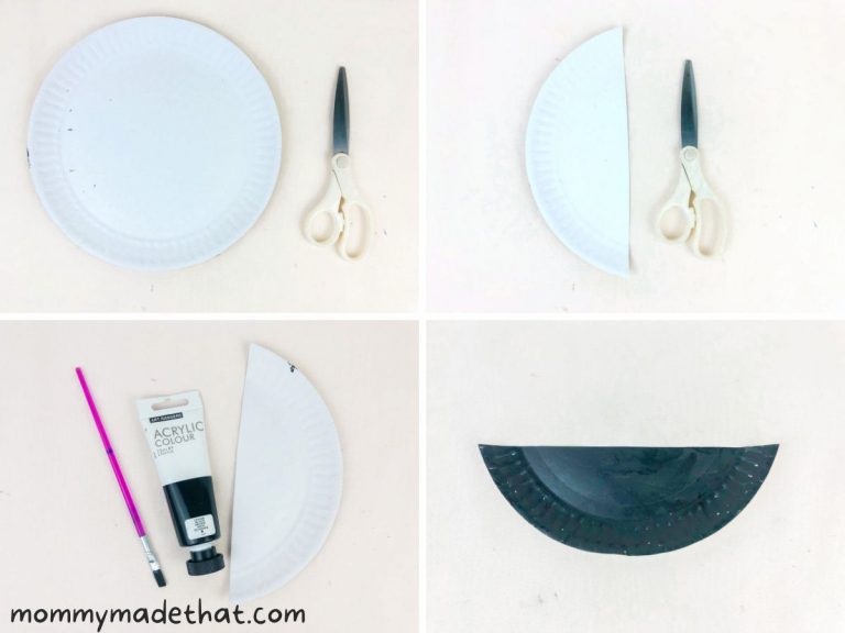 Cute Paper Plate Witch Hat Craft (Super Easy!)