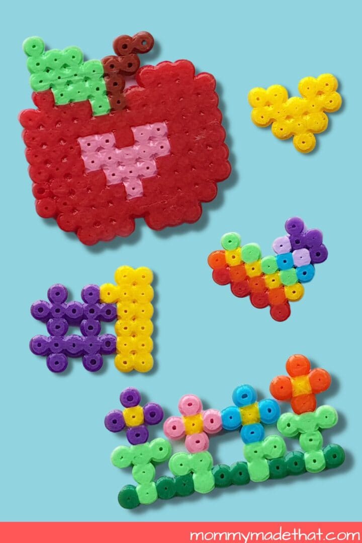 Teacher Appreciation Perler Bead Patterns (Makes Cute Cards!)