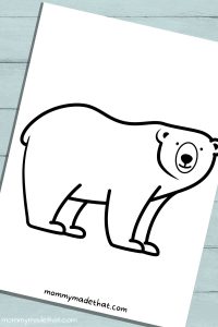 Adorable Polar Bear Templates (Free Printables!)