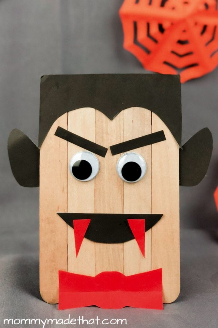 Popsicle Stick Halloween Crafts