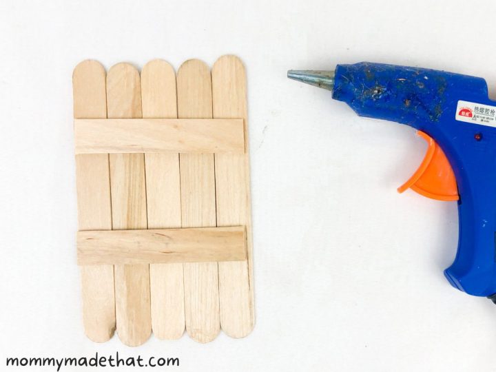 Popsicle Stick Vampire Craft
