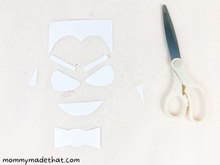 Popsicle Stick Vampire Craft