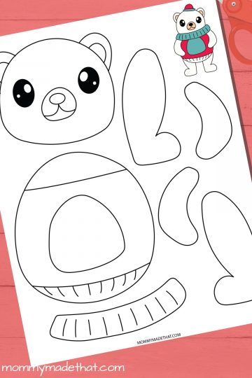 10 Fun Printable Christmas Crafts (Grab them for FREE)