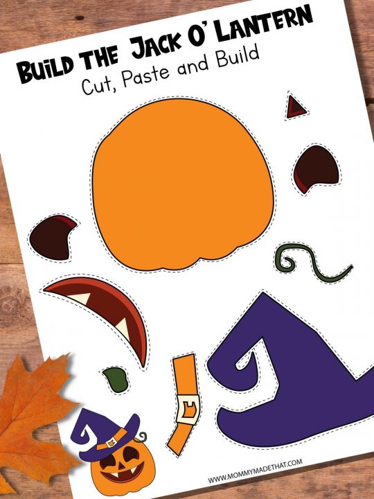 Halloween Crafts Printable For Kids