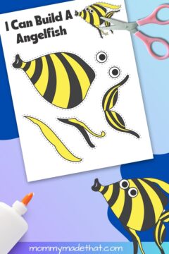 Build an Angelfish Craft (Free Printable Templates)