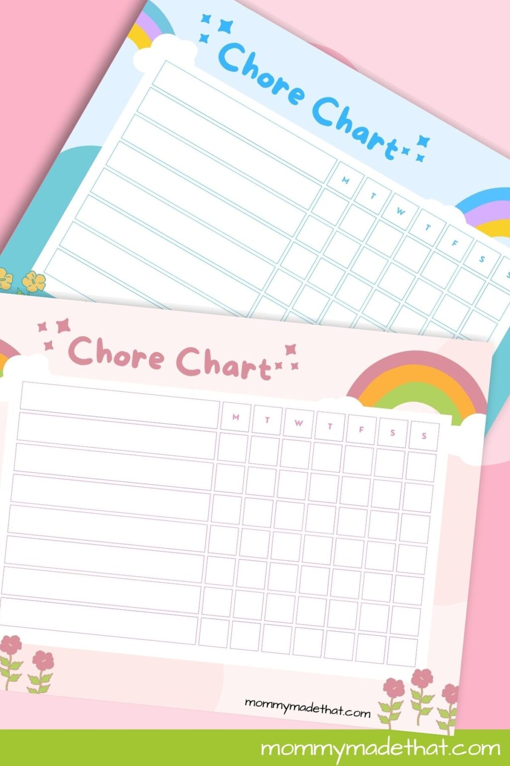 31 Free Printable Chore Charts (Lots of Fun & Cute Charts!)