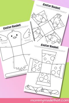 Printable Easter Baskets (Lots of Free Templates)