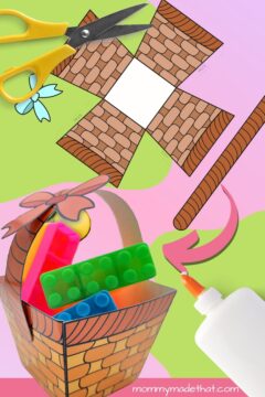 Printable Easter Baskets (Lots of Free Templates)
