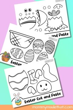 Printable Easter Crafts (Free templates!)